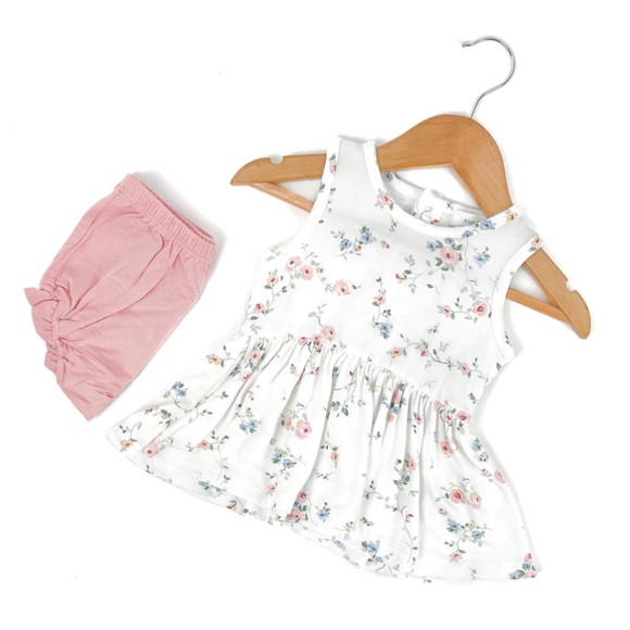 Angel Dear | Matching Sets | Angel Dear Climbing Roses Tank And Peplum ...
